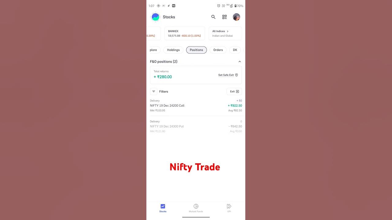 Nifty Trade #trending #stockmarket #shorts #youtubeshorts - YouTube