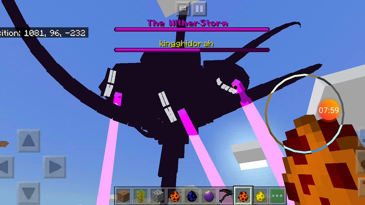 Wither storm add-on showcase by redboy gamer - YouTube