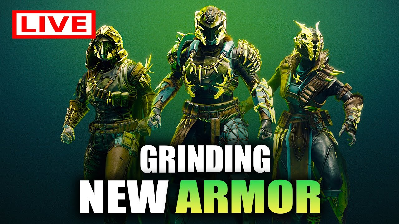 Grinding NEW RITUAL ARMOR | Come and Hang out - YouTube