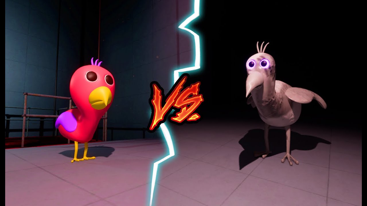 BABY OPILA VS EVIL OPILA BIRD. EPIC BOSS FIGHT!!! (Garten of Banban 6 ...