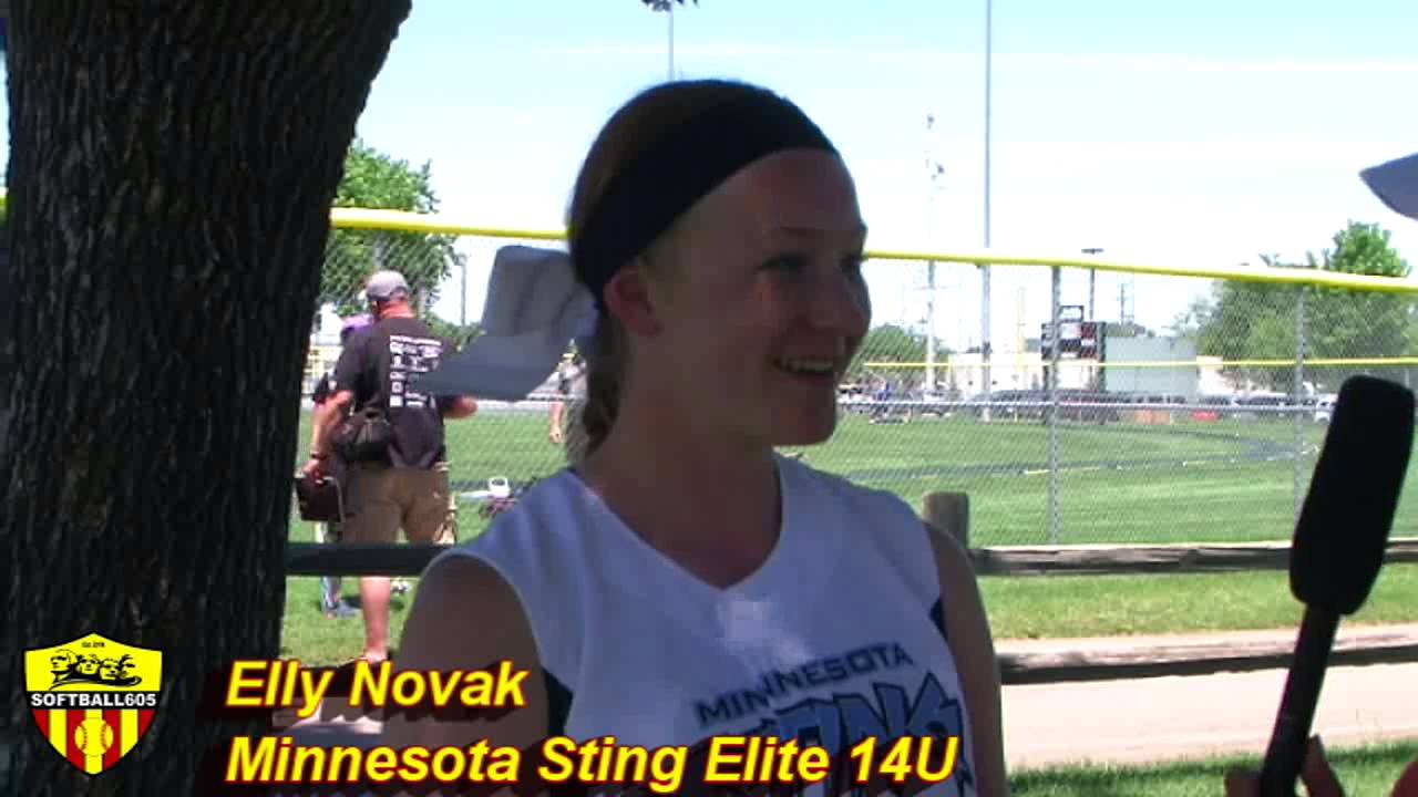 Elly Novak of Minnesota Sting Elite 14U - YouTube