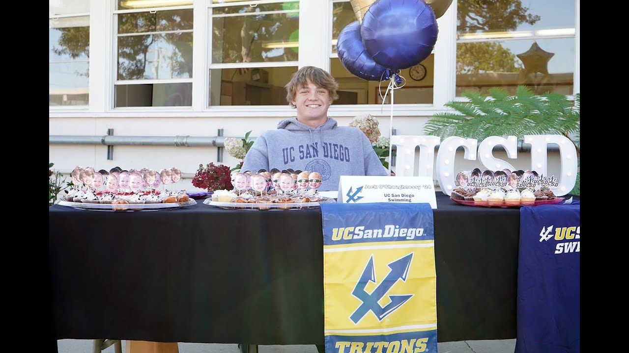 Jack O'Shaughnessy Signs with UCSD - YouTube
