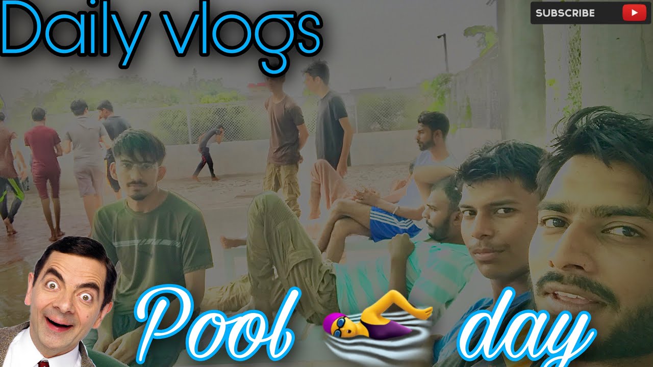 Pool🏊‍♂️ day with friends ️/Abdullah vlogs/daily vlogs - YouTube