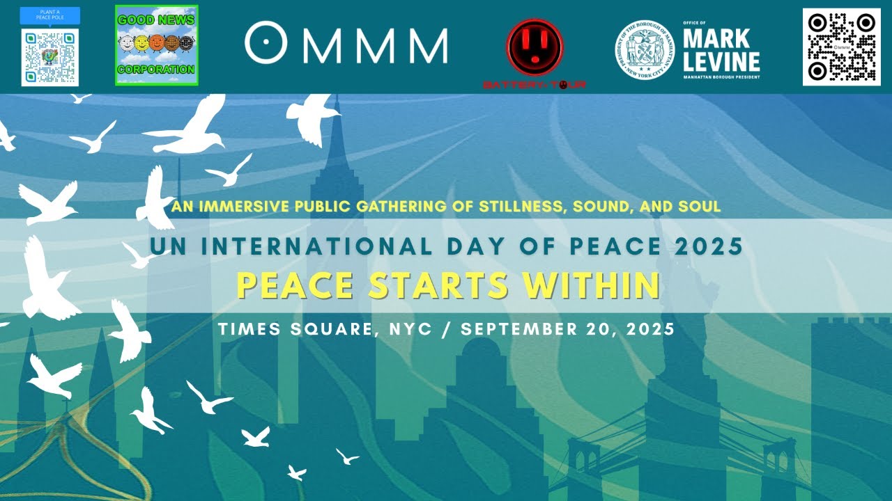 Peace Day 2025 Times Square Event - YouTube