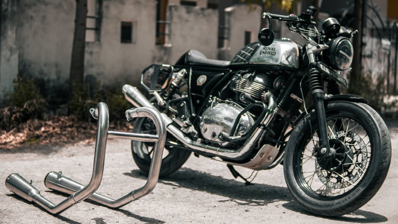 Continental GT 650 SS Moto Corp 2x2 Full System Exhaust - Installation ...