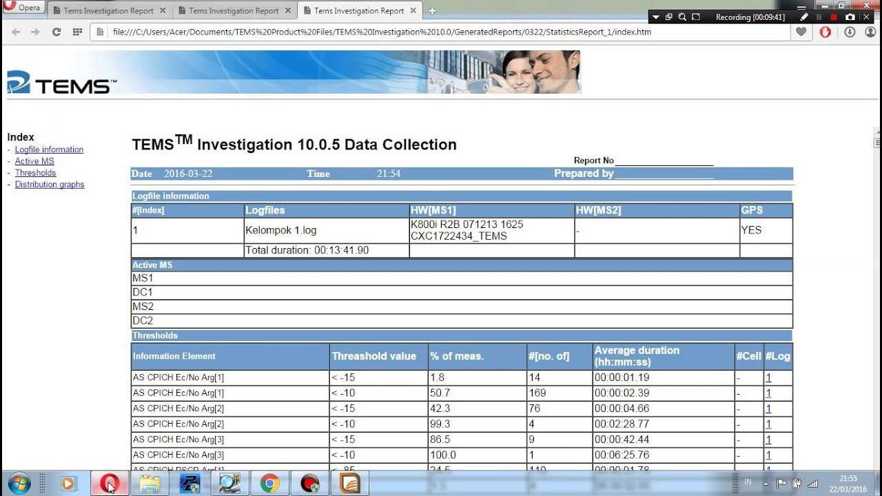 Drive Test Reporting using Tems and Mapinfo 13101028 revyluhurpramukti ...