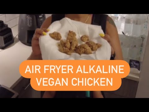 How to make Alkaline Vegan Fried Chicken? - YouTube