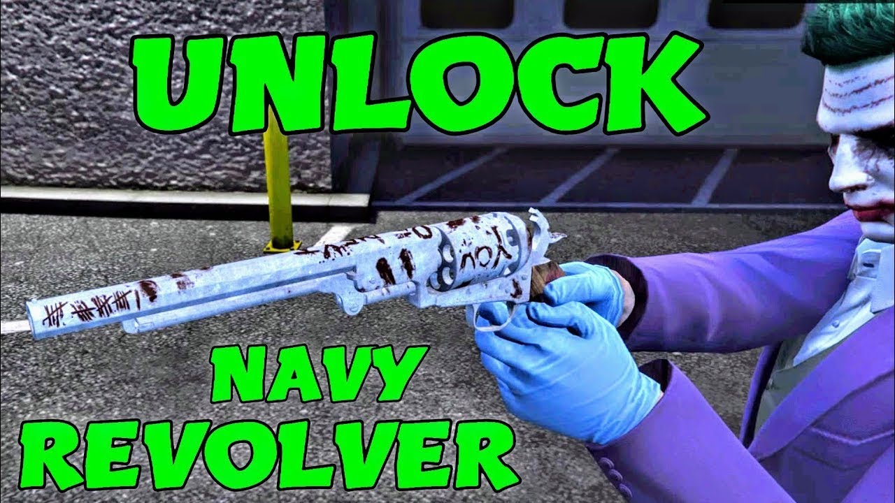 Navy Revolver Unlock and Showcase | Grand Theft Auto 5 Online - YouTube