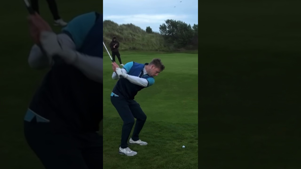 Harry never disappoints his audience! #w2s #golf - YouTube