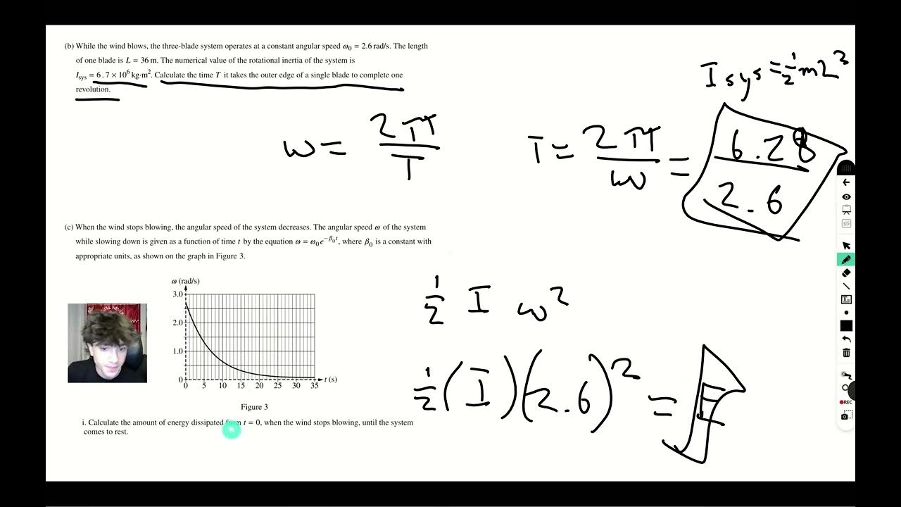 Ap Physics C Mechanics 2023 FRQ Set 2 Question 3 - YouTube