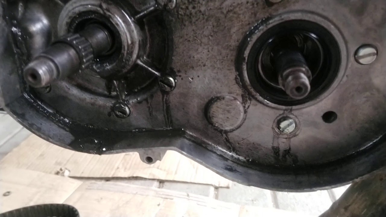 Motor babetta 210 po výmene ložísk a gufier, kde sa stala chyba? časť 1 ...