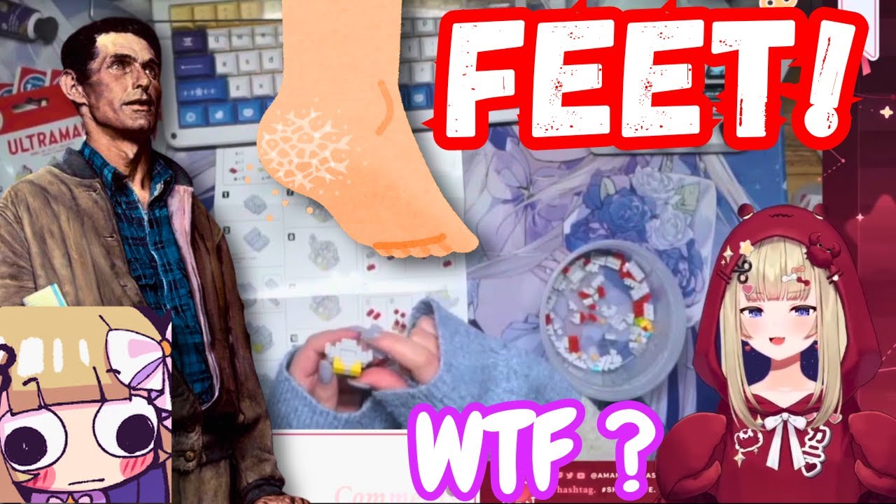 Shiina Gets A Surprise Ted Talk About Girl's Feet... Amanogawa Shiina ...