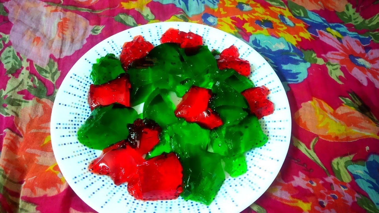 Homemade jelly recipe||jelly recipe using jelatin powder||kids favorite ...