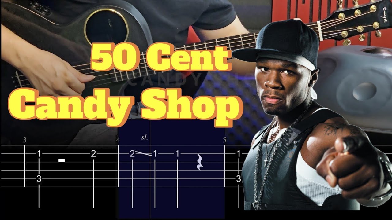 50 Cent - Candy Shop ( Guitar Tutorial ) - YouTube