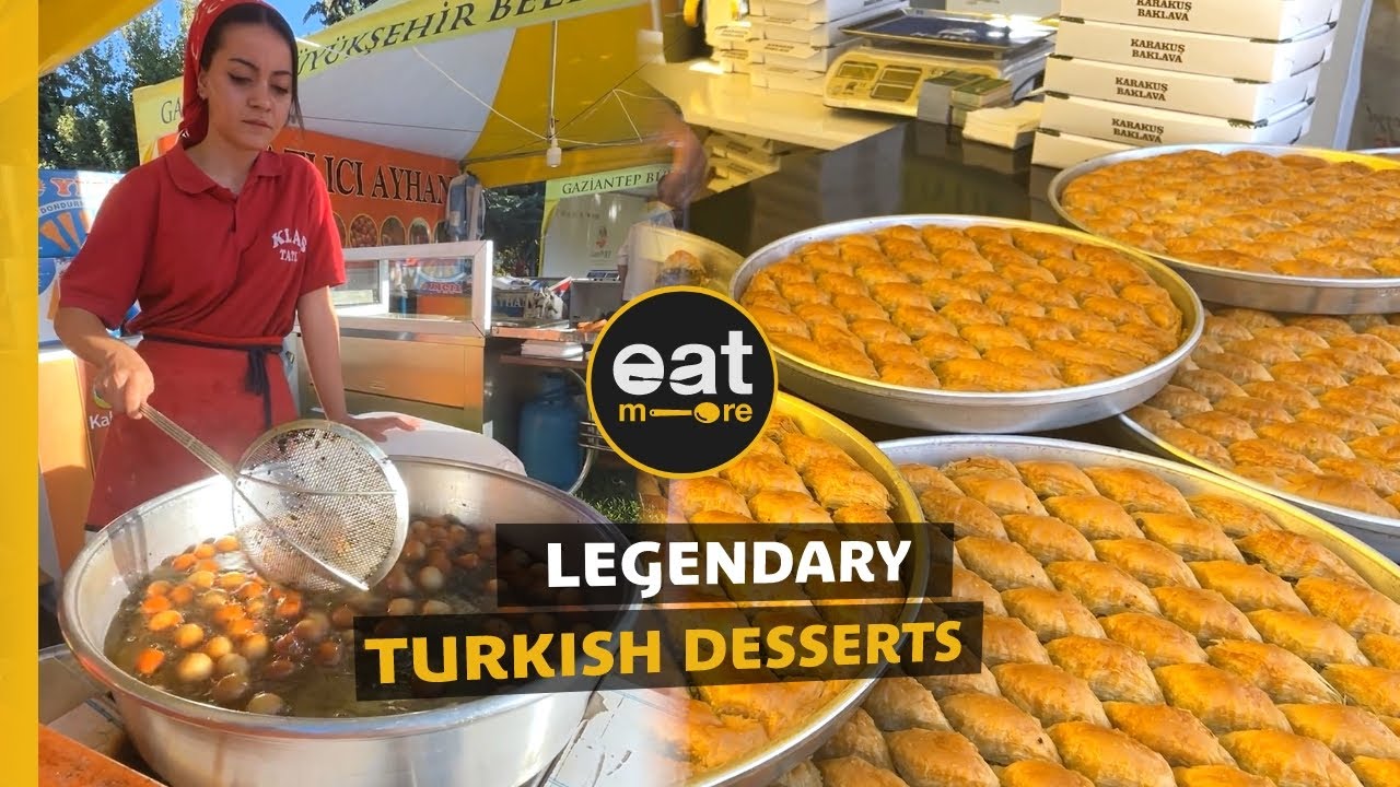 5 Best Turkish Desserts You Have To Try At The Food Festival - YouTube