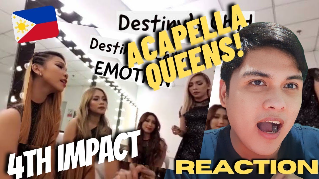 Emotion - Destiny's Child | 4TH IMPACT | REACTION || Marion Elijah ...