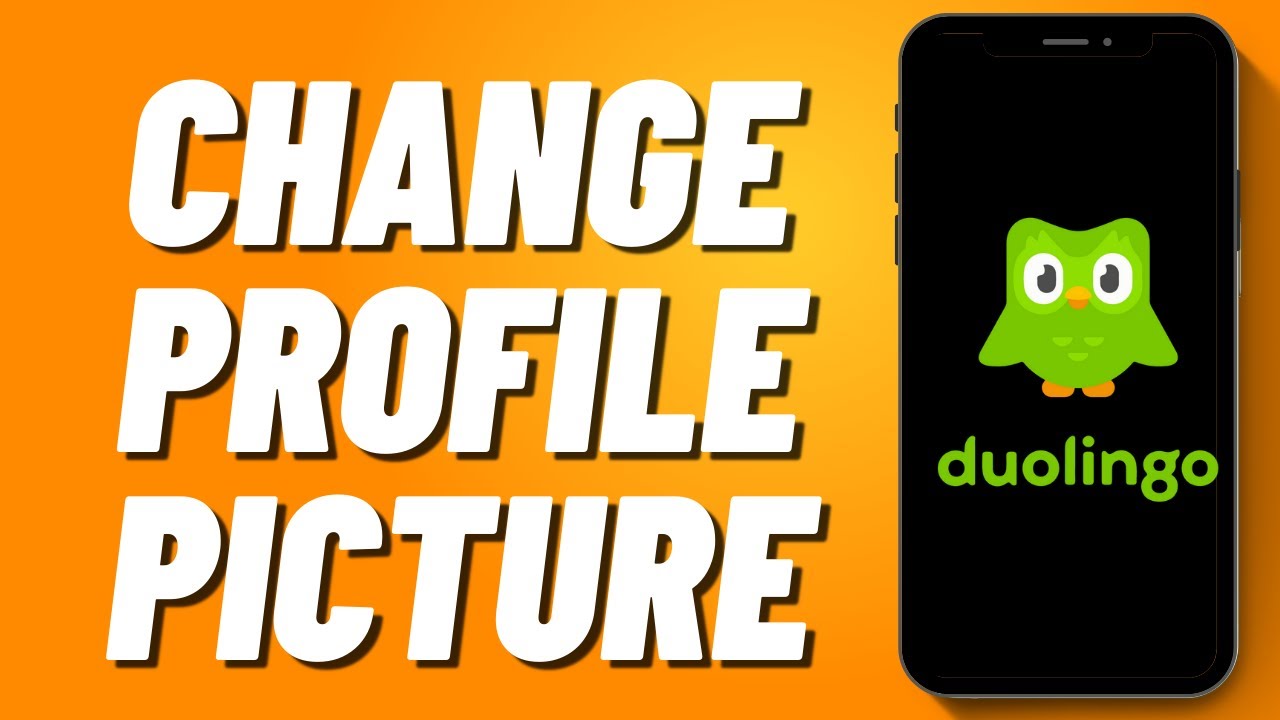 How to Change Profile Picture on Duolingo (2024) - YouTube