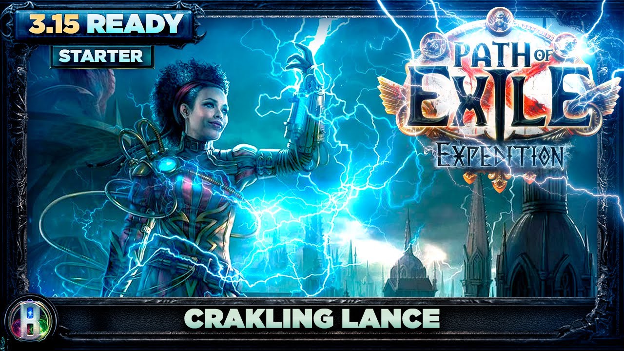 Path of Exile 3.15 - Godlike Crackling Lance Build - Elementalist Witch ...