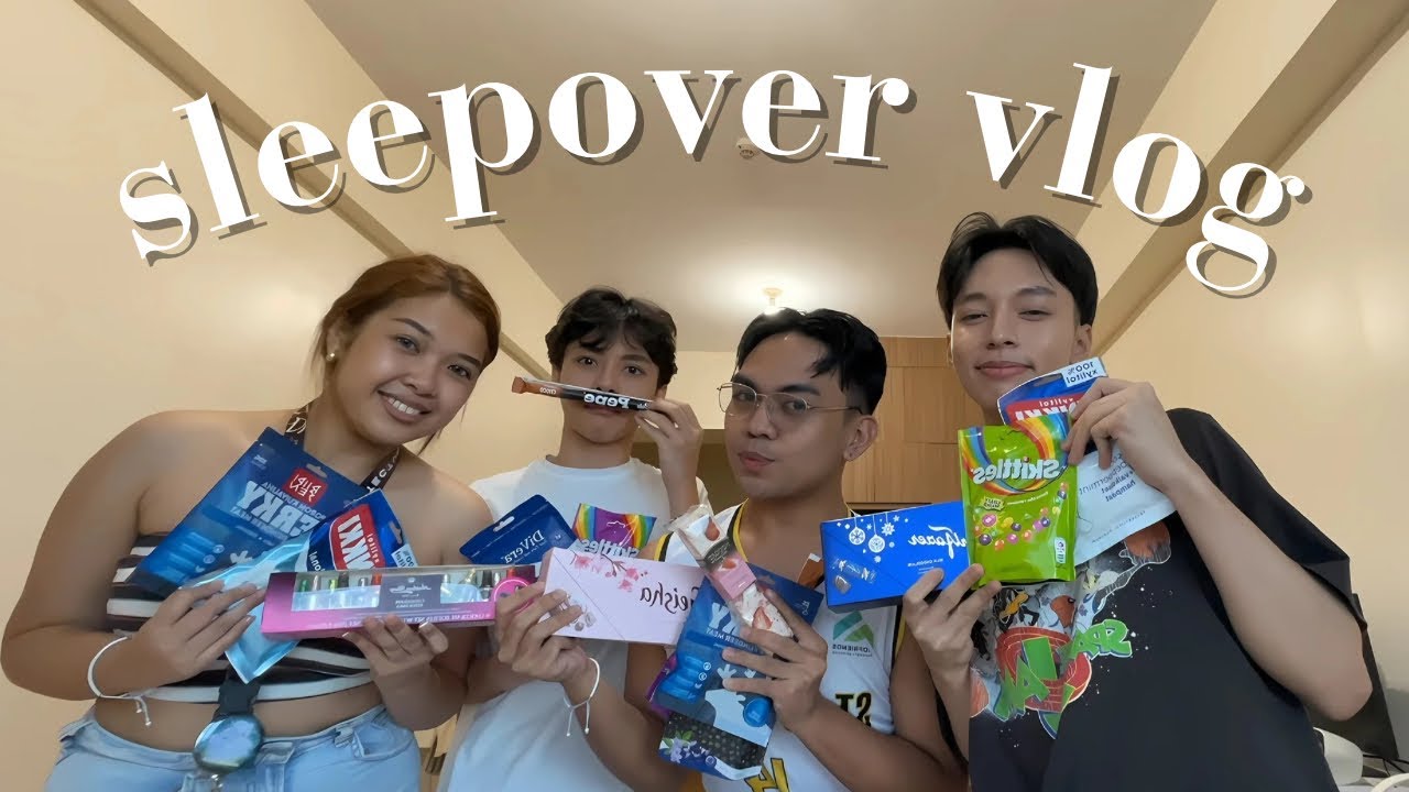 SLEEPOVER VLOG: quality time, cooking & pasalubong haul | Dwyane Manuel ...