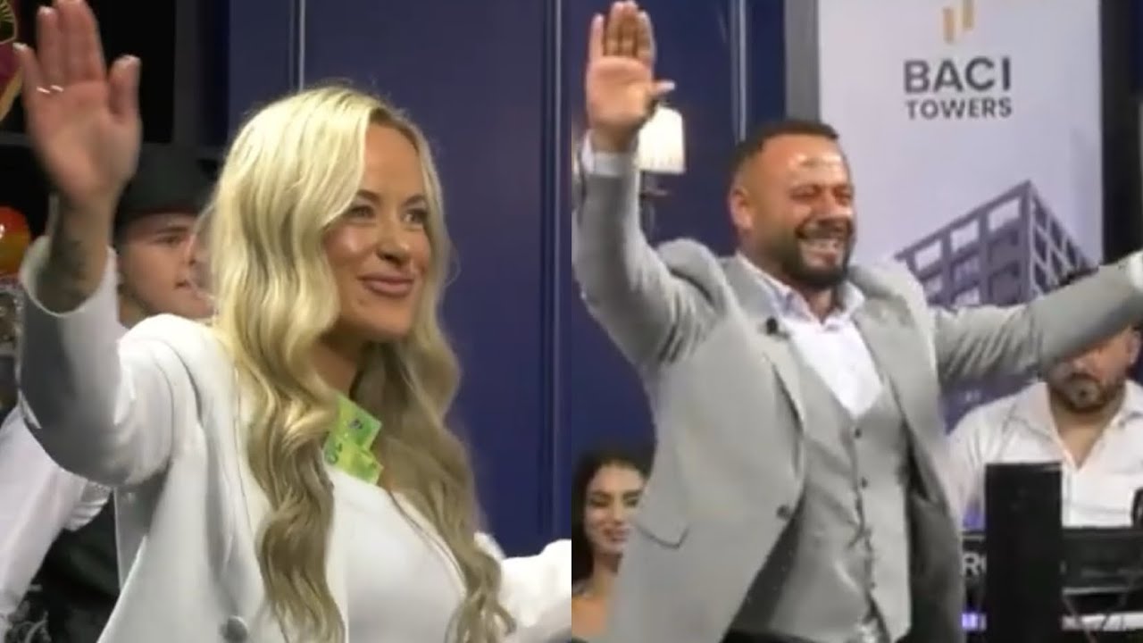 Rasimi me Gjermanken e kallin me Tupana shikoni sa Bukur Vallzojnë ...