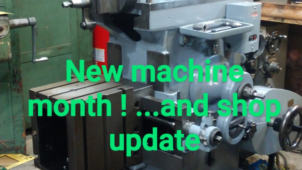 new machine month and shop update ( may 2022 ) - YouTube