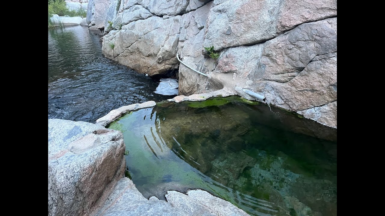 Exploring a Hidden Hot Spring Canyon - YouTube