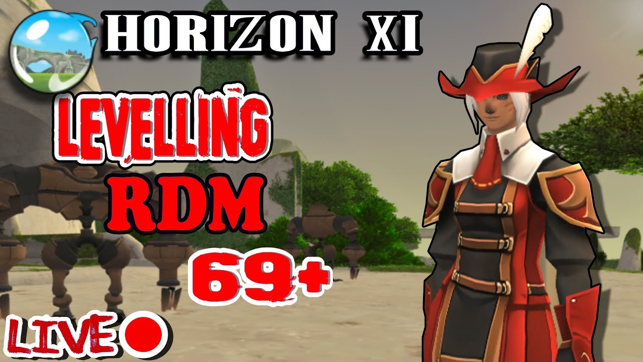 FFXI RDM Home Stretch! Levelling 69+ (nice) || Horizon XI - YouTube