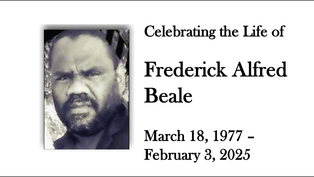 Funeral Service for Frederick Alfred Beale - YouTube