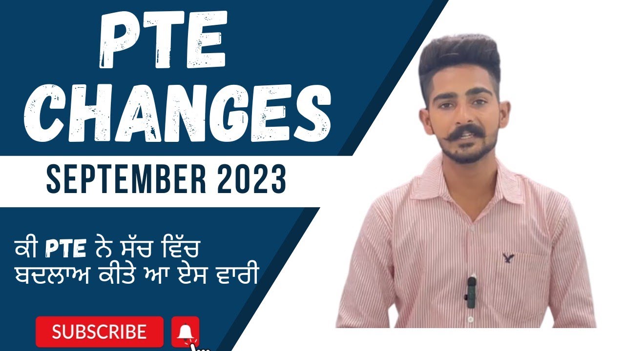 PTE NEW UPDATE 2023 - YouTube