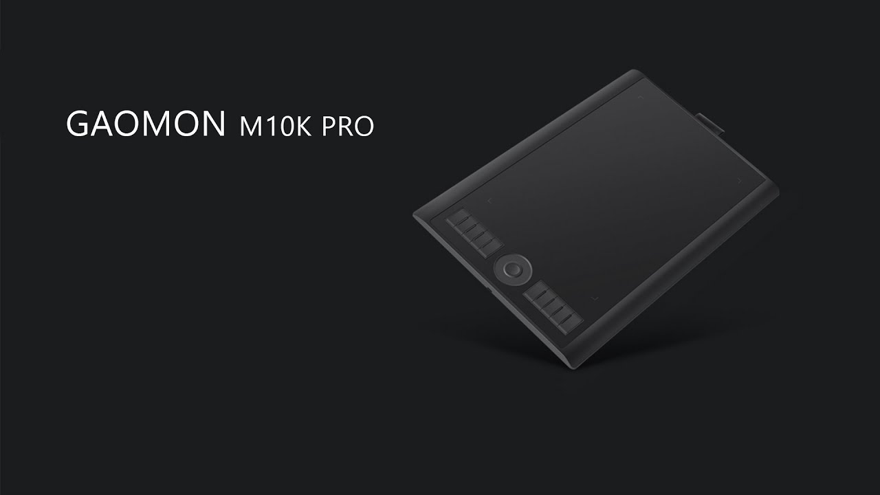 Tablet Gaomon m10k Pro review + Test - YouTube