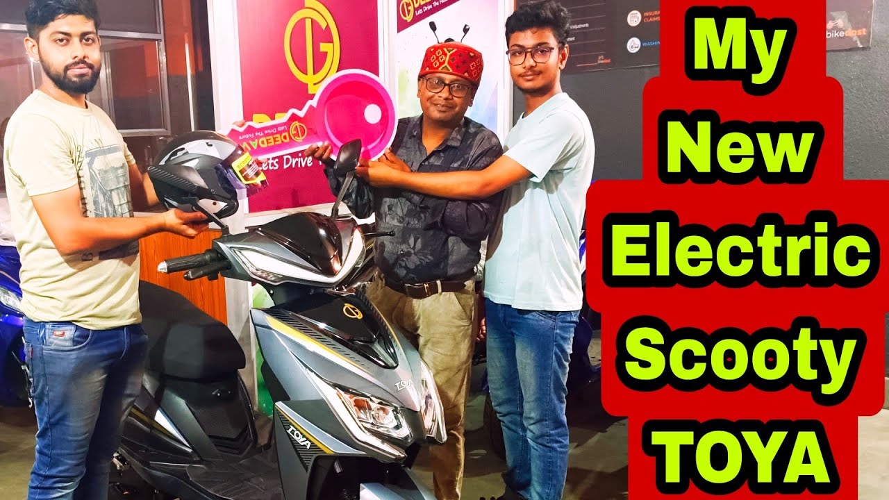 New Electric Scooter 2023 🛵 DeeDav TOYA || Price Mileage Full Details ...