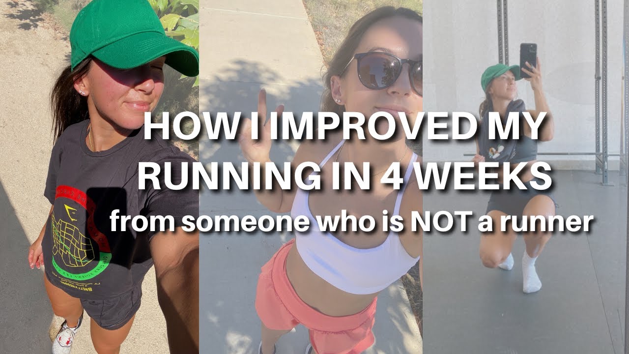 4 WEEK UPDATE WITH RUNNING // How I'm Getting Better At Running From ...