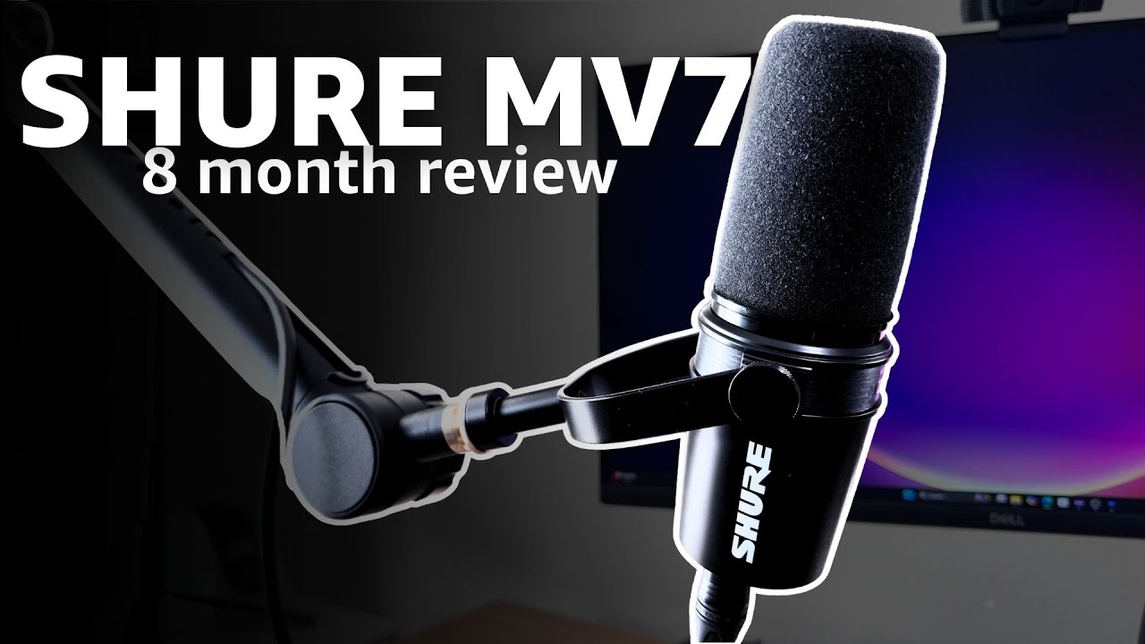 Shure MV7X - an honest, 8 month review (I like it a lot) - YouTube