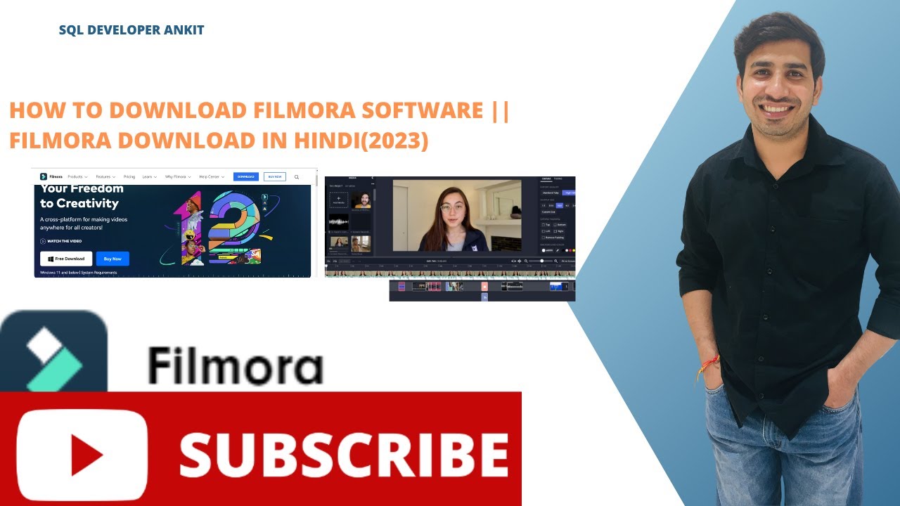 How to Download Filmora Software || Filmora Download in Hindi(2023 ...
