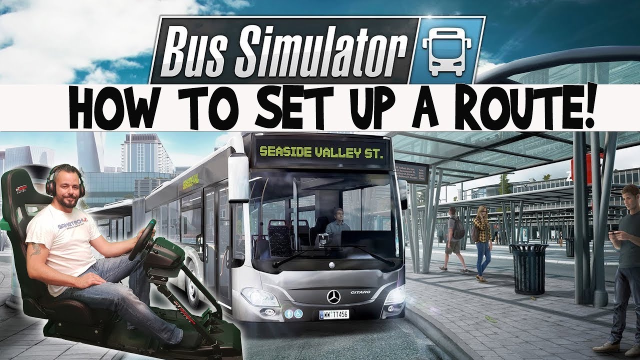 Bus Simulator | How to set up a route | PS4/Xbox/PC - YouTube