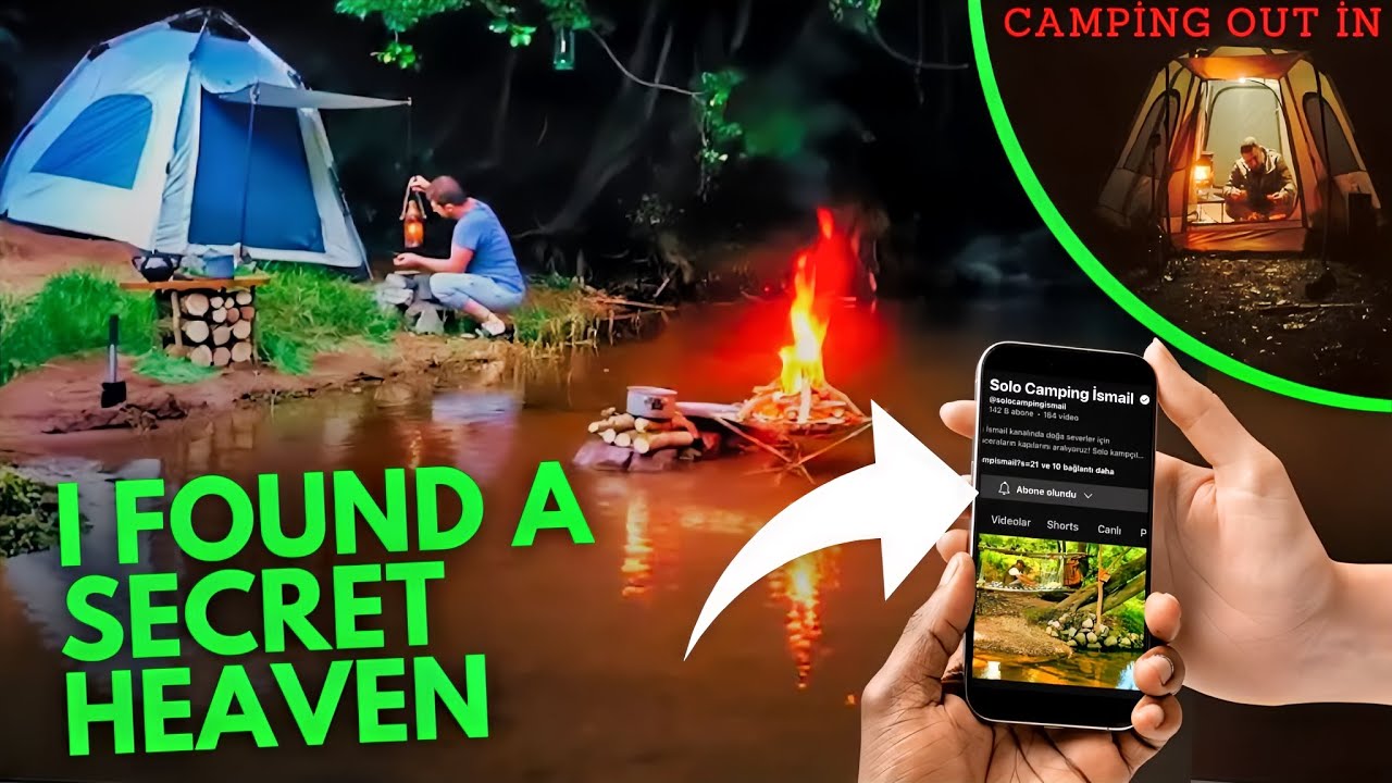 Solo Camping in a Hidden Paradise | Uncovering Nature’s Best-Kept ...