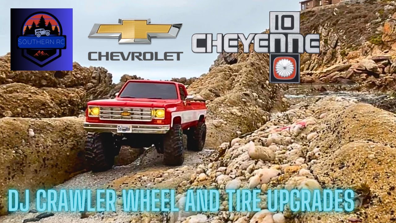 1/18 FMS FCX18 K10 DJ Crawler upgrade test - YouTube