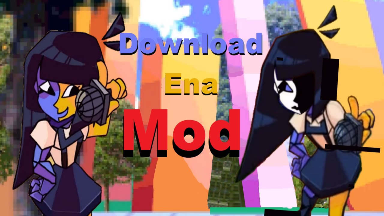 FNF Ena Fanmade Mod Download (cancelled) - YouTube