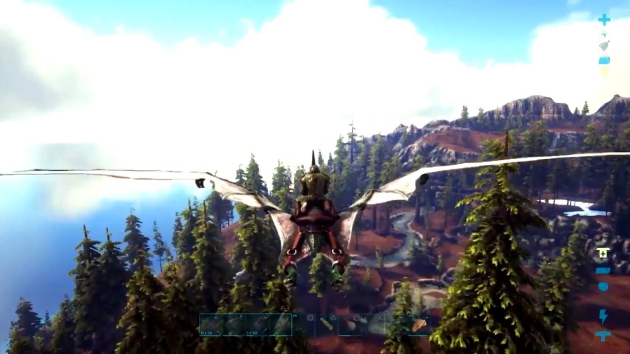 Episode 70: Climbing the Redwood Mountains - Ark: Ragnarok Survival ...