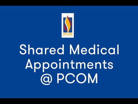 Shared Medical Appointments at PCOM - YouTube