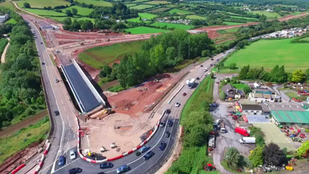 South Devon Link Road August 2015 - YouTube