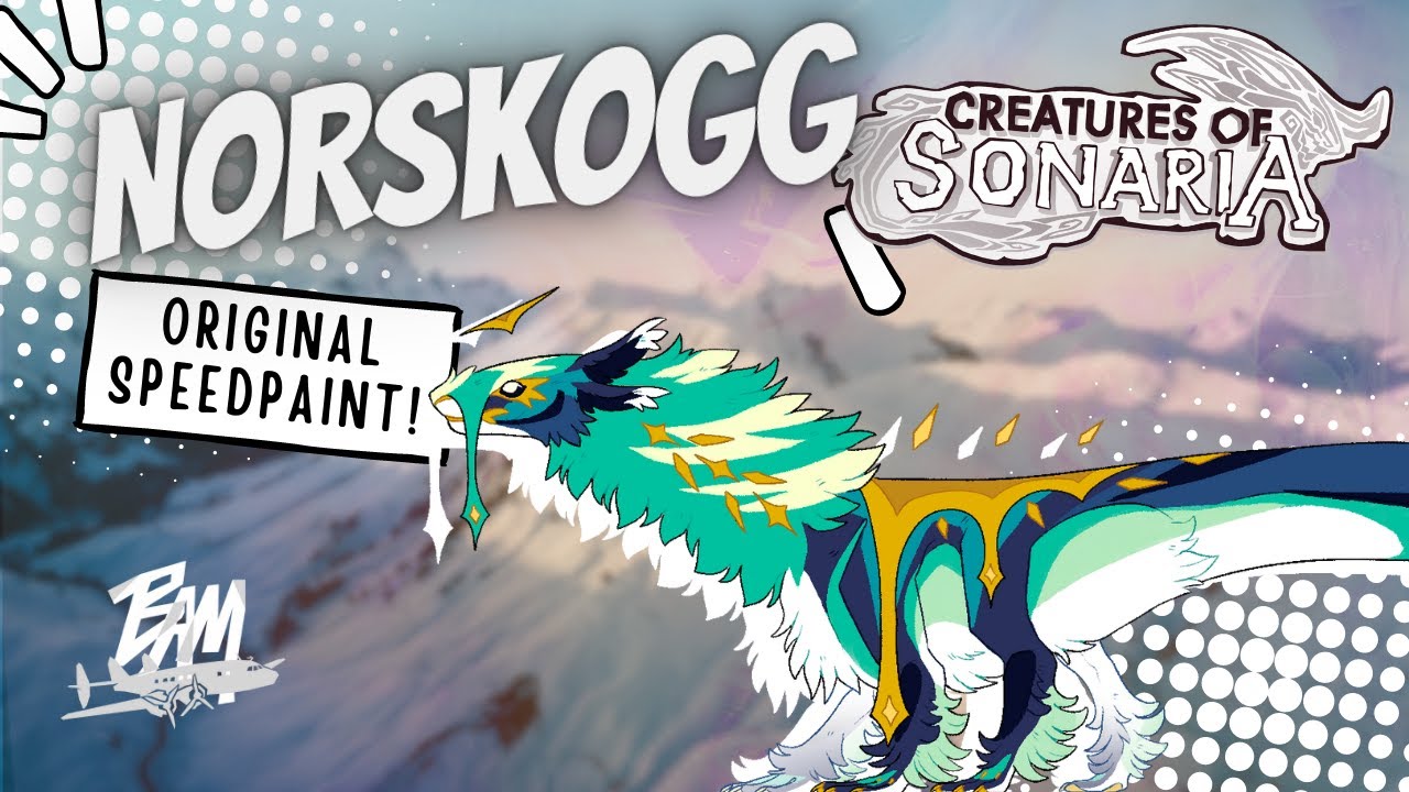 NORSKOGG Speedpaint | CREATURES OF SONARIA - YouTube