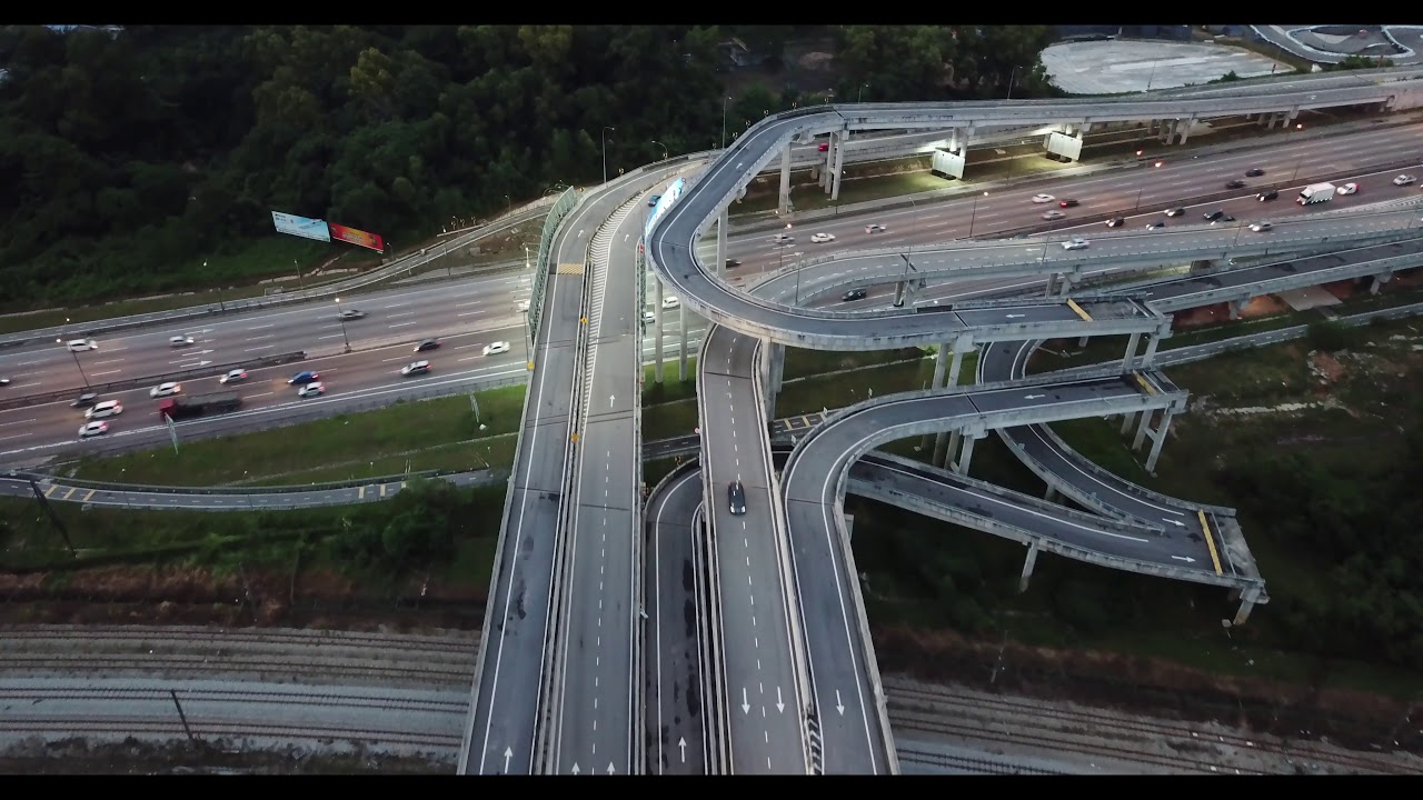 Flying on the highway! - YouTube