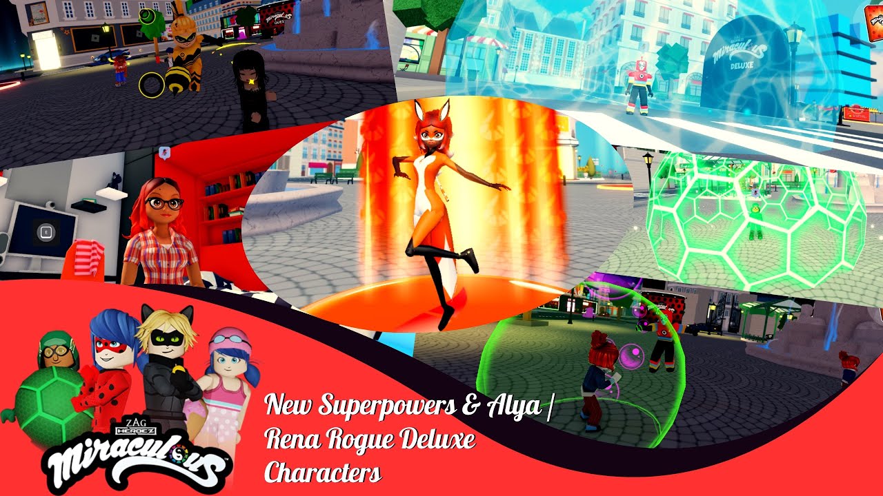 New Super Powers & Alya Cesaire / Rena Rogue's Deluxe Characters ...