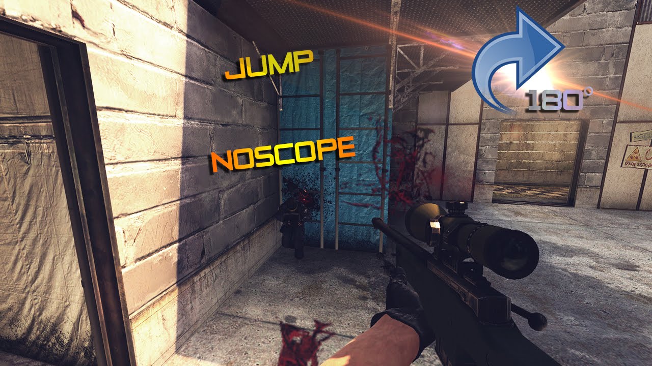 CS:GO - Floom 180° Jump Noscope - YouTube