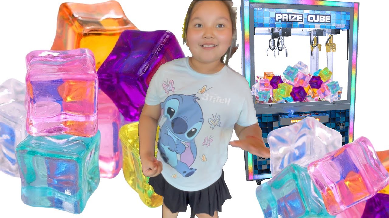 ICE CUBE CLAW MACHINE HOW MANY DID I GET BEST SAY EVER! - YouTube