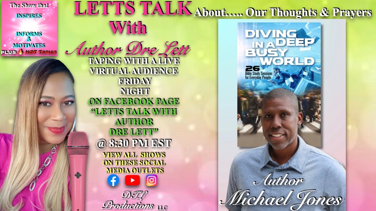 LETTS TALK With Author Dre Lett - YouTube
