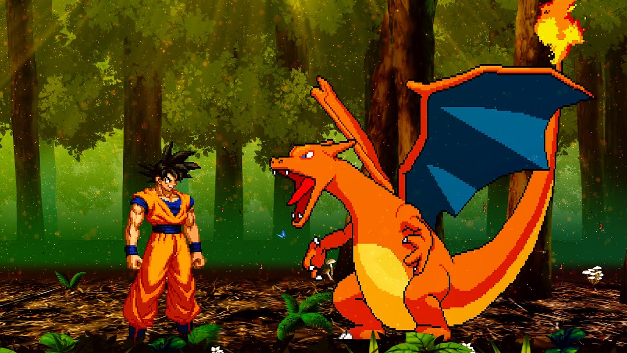 Goku Vs. Charizard - Flame Pokémon - YouTube