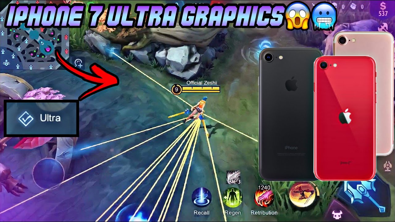 Iphone 7 (ULTRA GRAPHICS?) MOBILE LEGENDS TEST 2021 | Playing Mobile ...