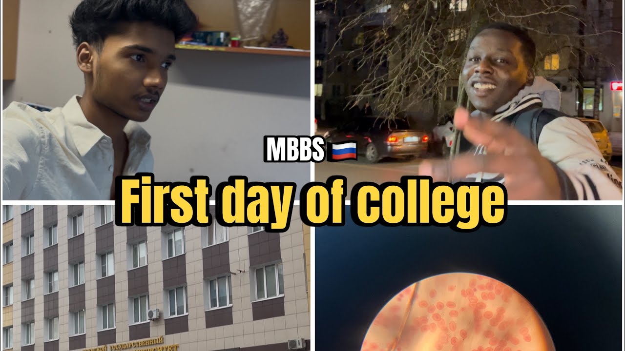 First day at university | MBBS 🇷🇺| MBBS STUDENTS | TSMU || - YouTube